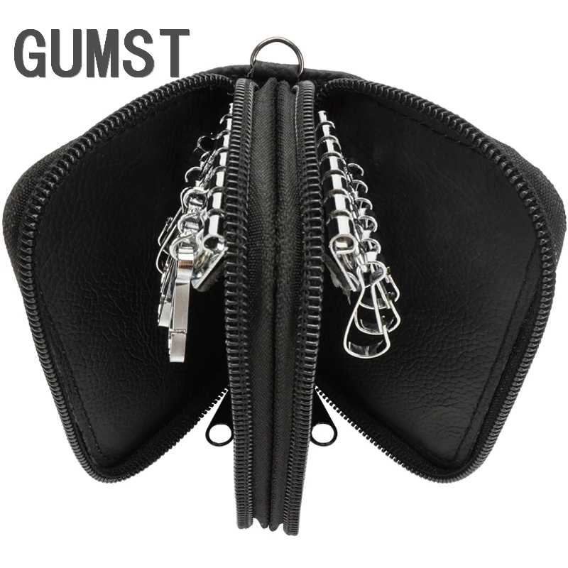 New-Arrival-Men-Key-Bag-Coin-Purse-Double-Zipper-Key-Wallets-Fashion ...