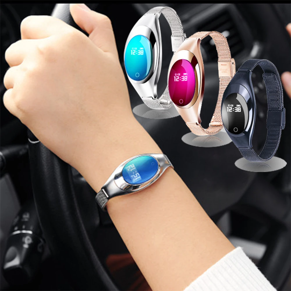 Heart Rate Bluetooth Smart Bracelet Fitness Tracker Wristband ZB94 ...