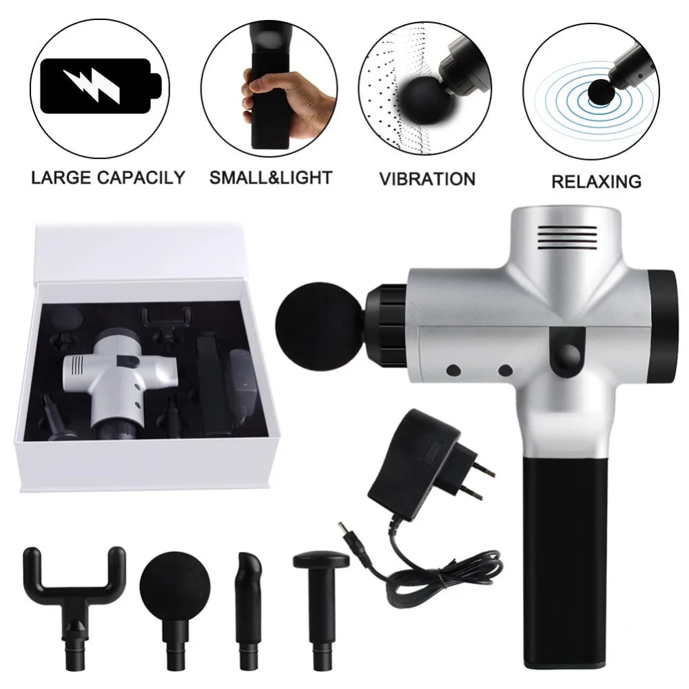 Body-Muscle-Massage-Gun-Vibro-Vibromassage-Percussive-Vibration-Deep ...