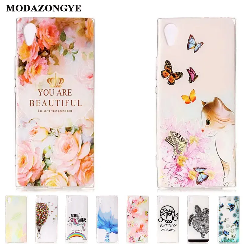 For Sony Xperia L1 Case 5.5 inch Soft TPU Phone Case For Sony Xperia L1 ...