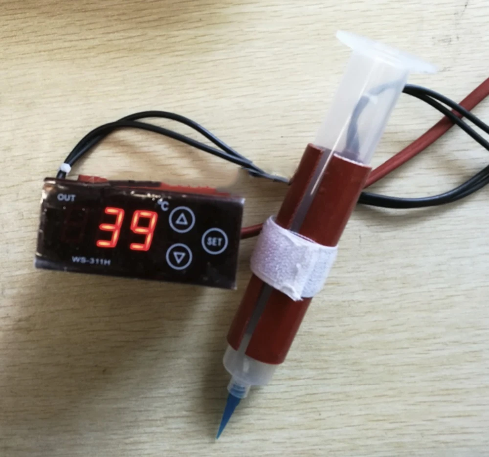 55CC/25.2*150mm/220V Small cylindrical heating ring heated by silica ...