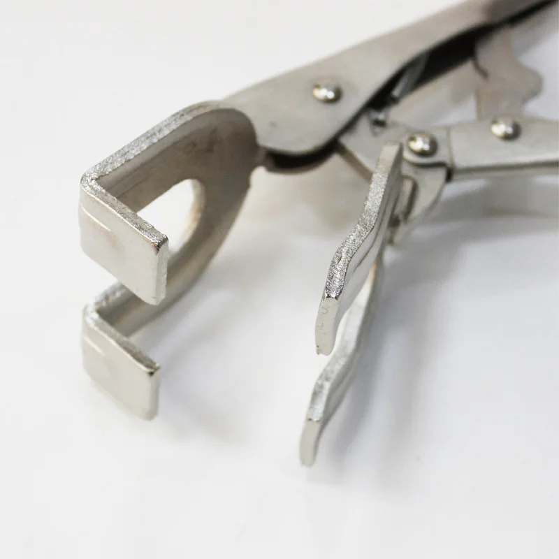 locking vise grip welding clamp plier adjustable U shaped jaws 9" 225mm ...