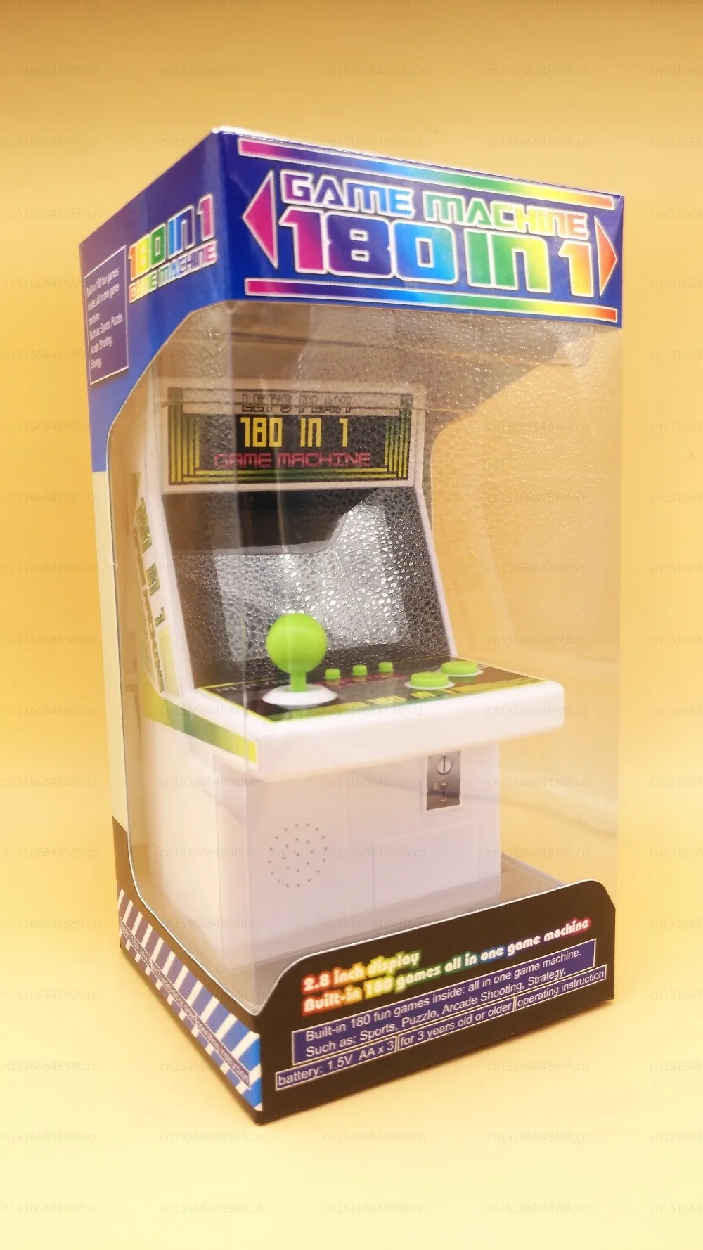 Mini Game Arcade 180 Em 1, Console De Videogame Portátil Para Nes, Com ...