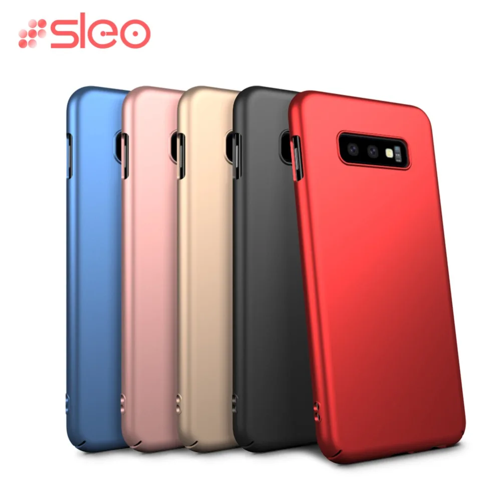 SLEO For Samsung Galaxy S10 Case Ultra Thin Hard Plastic Back Cover ...