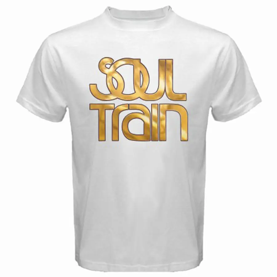 New SOUL TRAIN Logo Musical Show Men's White T Shirt Size S to 3XL ...