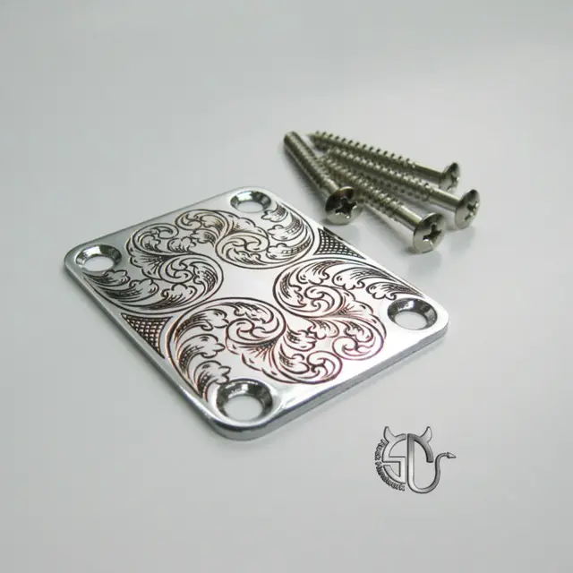 Aluminum Guitar Neck Plate