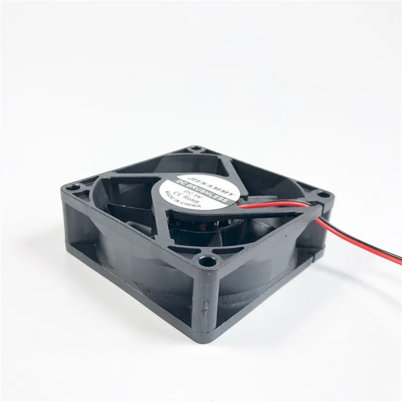 Computer fan 70mm super silent 18dBA 5V 12V 24V USB Cooler 70 x 25mm ...