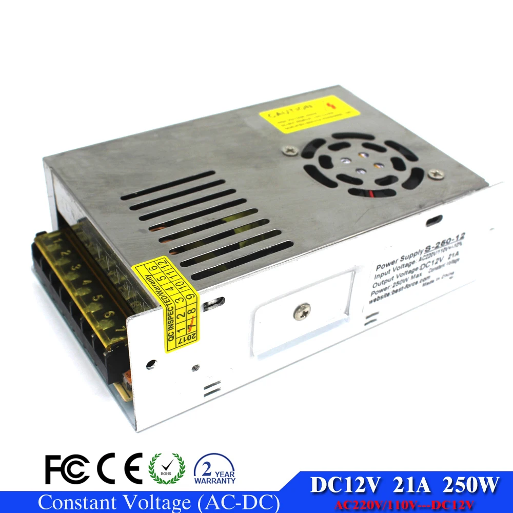 dc-power-supply-Switching-250W-12V-21A-Driver-Power-Adapter-for-LED ...