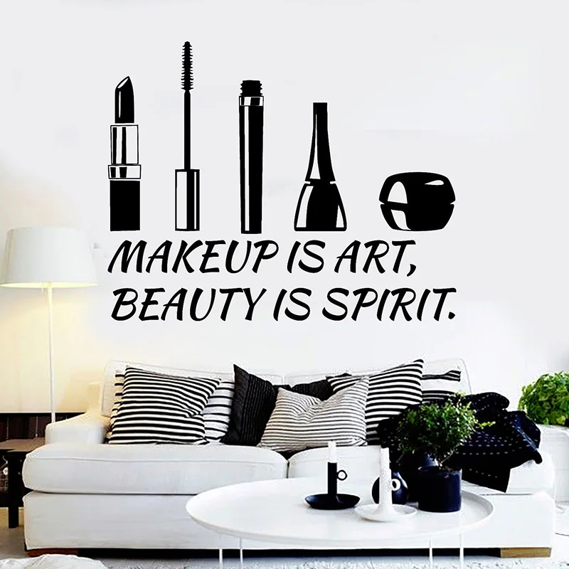 Beauty-Salon-Wall-Decals-Cosmetics-Makeup-Wall-Stickers-For-Gilrs ...