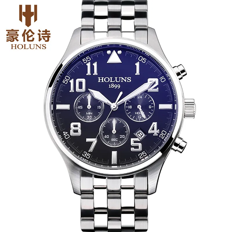 ⌚️ HOLUNS Sport Cool Luminous Hands Design Mens Wrist Watches ...