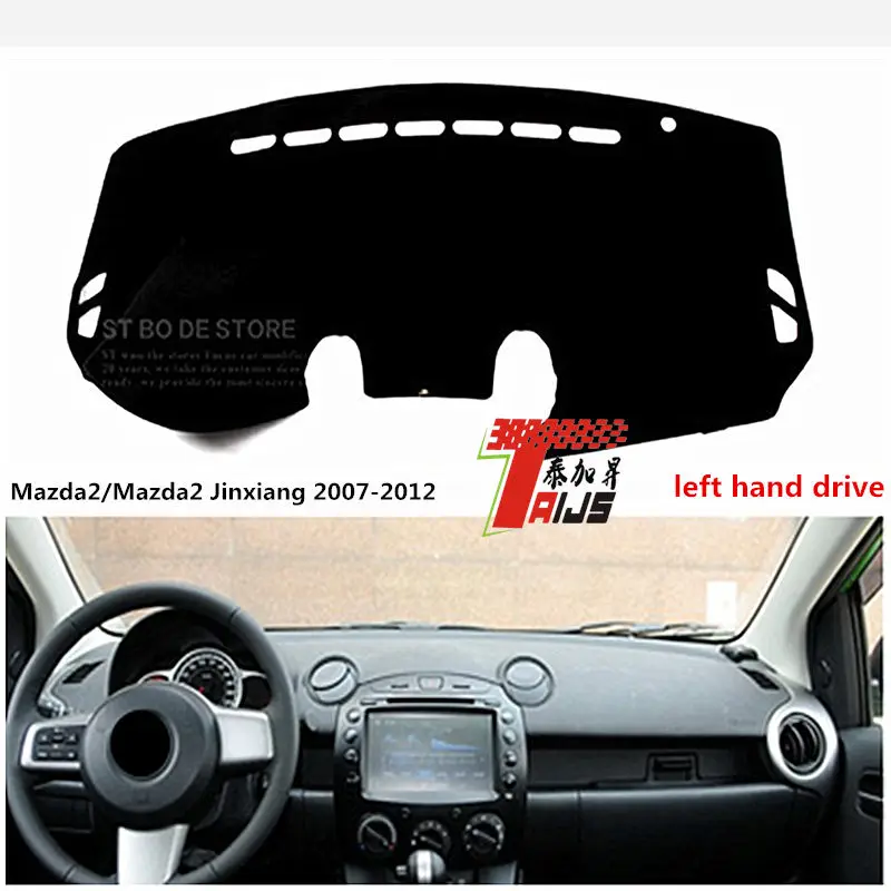 TAIJS LIFT hand drive Sport style car dashboard Pad for Mazda2 Mazda2 ...