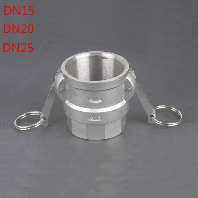 steel pipe connector Quick tube connector D type DN15 DN25|steel pipe ...