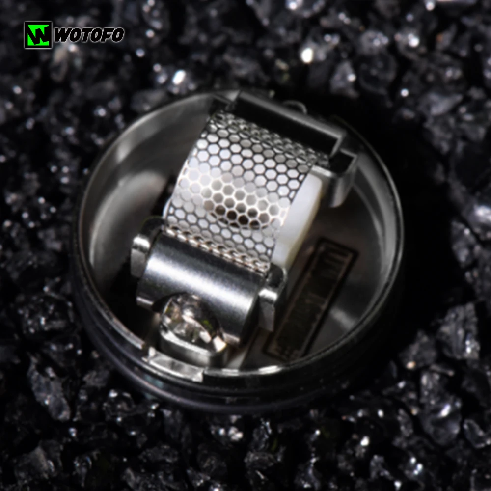 10pcs Original Wotofo Profile RDA Mesh Prebuild Wire 0.18ohm Coil ...