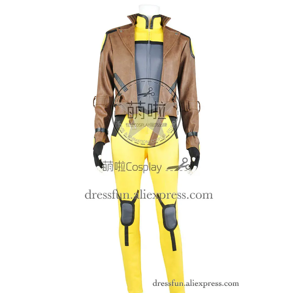 X Men Cosplay All New X Factor Gambit Costume Full Set Jumpsuit Jacket ...
