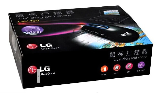 original LSM 100 LSM100 Smart scan mouse Scanner For LG CCD 2 in 1 ...