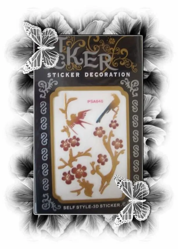 PSA040 3D Cell phone sticker Mobile sticker Stick every where|stickers ...