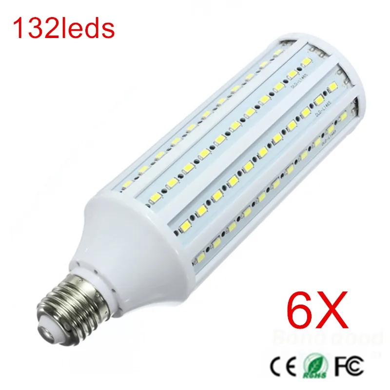 6PCS SUPER POWER 40W E27 LED Wall lamps 5730 SMD Corn LED Bulb ...