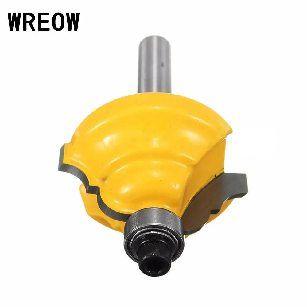 High Quality 14 Shank Double Roman Ogee Edging Router Bit Medium 14 Inch Shank Solid
