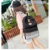 AUGUR Canvas Printing Backpack Women School Bags for Teenage Girls Cute ...