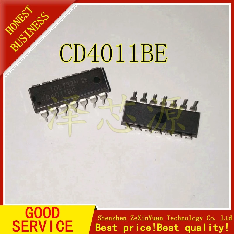 20PCS/LOT CD4011BE DIP14 CD4011 DIP new and original IC|Battery Accessories & Charger ...