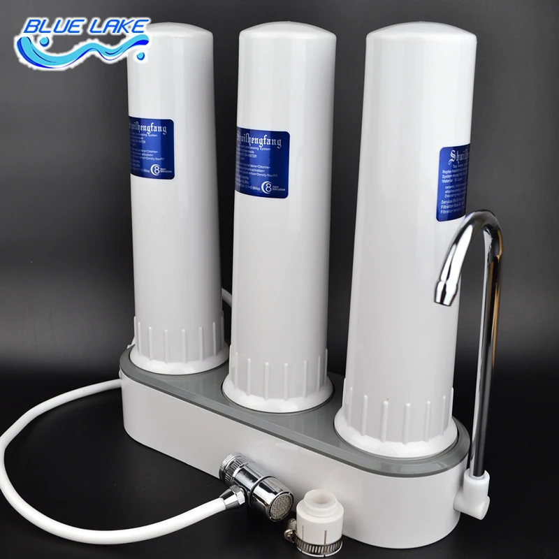 3 stufen wasserfilter, ABS shell, wasserhahn montiert, entkalkung, mehr ...