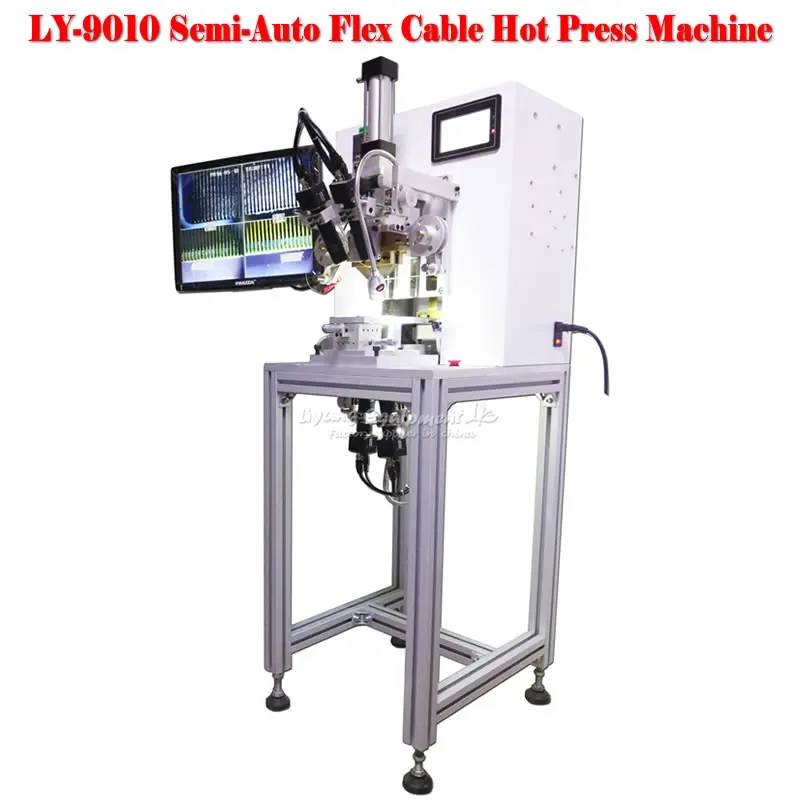 Hot sale Semi Auto flex cable hot press machine with touch screen ...