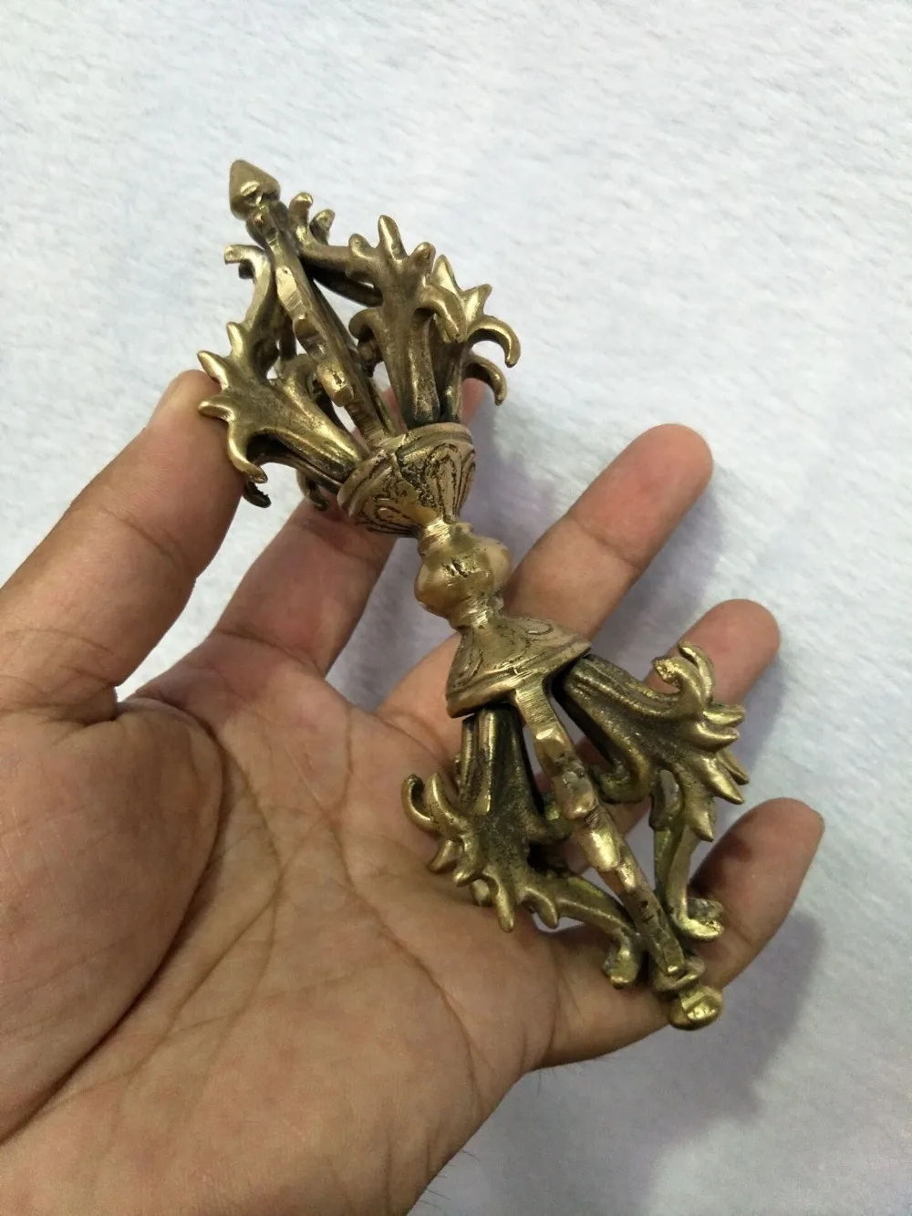 Rare Old Tibetan Buddhism Vajra Weapons,copper , Free Shipping ...