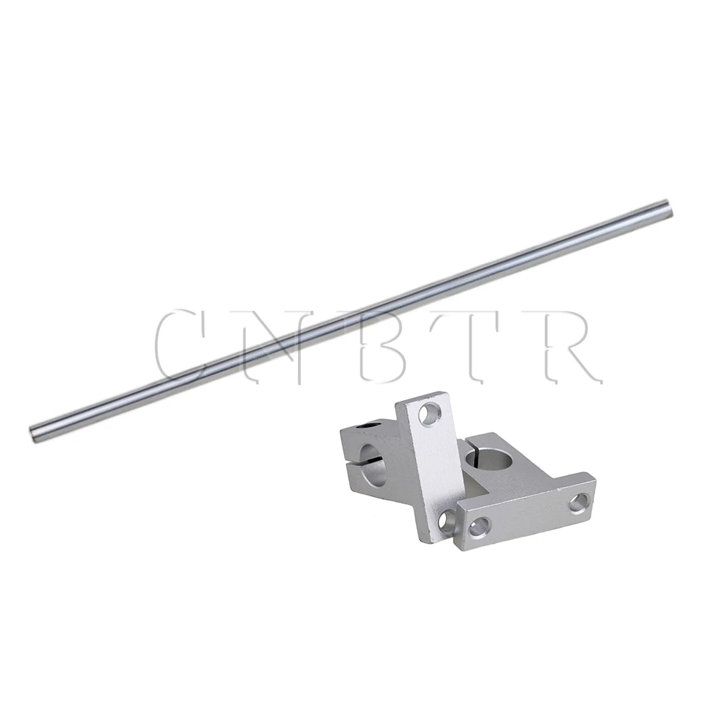 CNBTR HRC602 SUJ2 Cylinder Linear Shaft + Aluminum Alloy Linear Rail ...