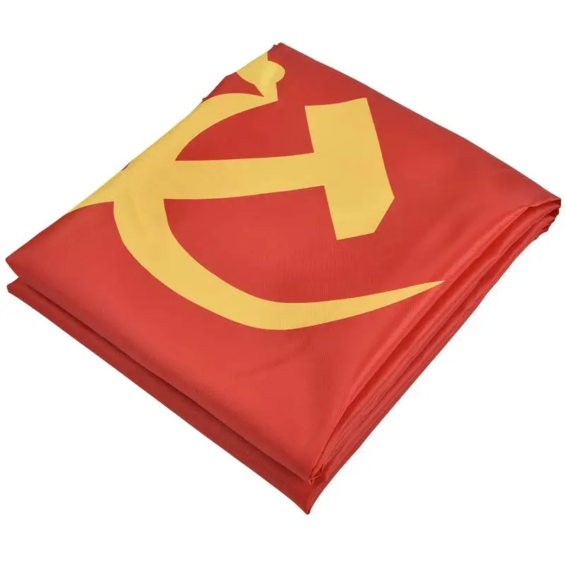 1pc USSR Flag 90*150cm CCCP Red Revolution Union Of Soviet Socialist ...
