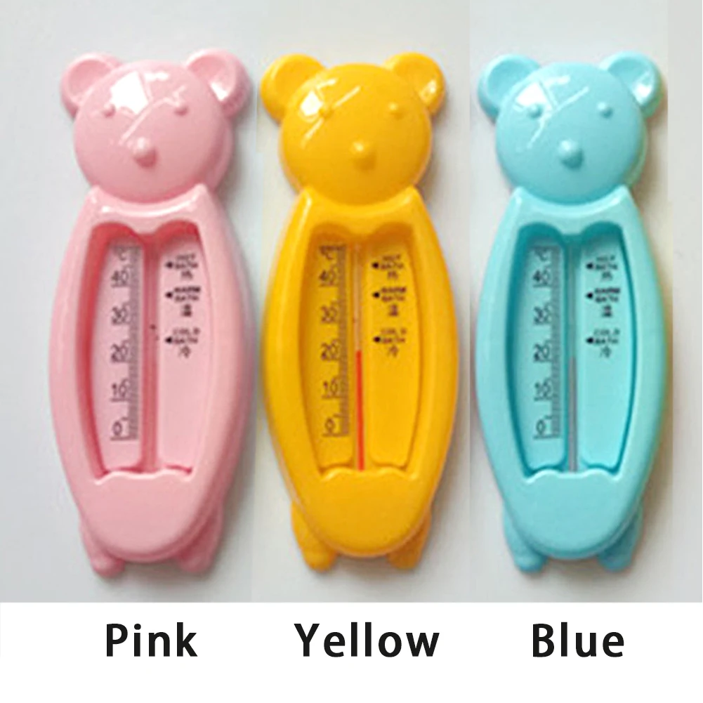 Floating Lovely Bear Baby Water Thermometer Float Baby Bath Toy ...