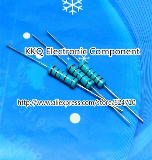 1% 3 W 7K5R 7K5ohm Resistor 7K5 Kit Metal Film Resistor 50 pçs/lote ...