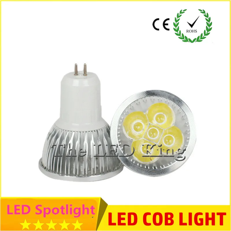 100pcs Super Bright 9W 12W 15W GU5.3 LED Bulb 110V 220V Dimmable Led ...