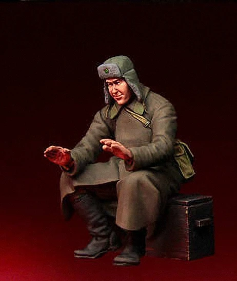 1:35 Resin Kit World War Ii Soviet Army Soldiers In Winter Roasted ...