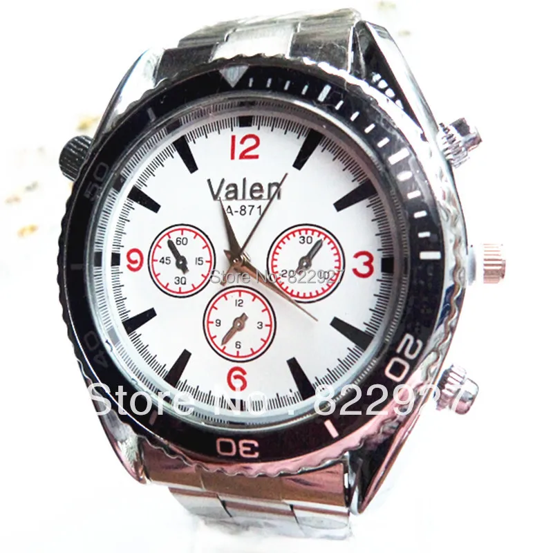 Valen A 871 man business dress watches,quartz movement,stainless steel ...