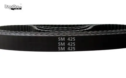 5 pieces HTD5M belt 425-5M-15 Teeth 85 Length 425mm Width 15mm 5M ...
