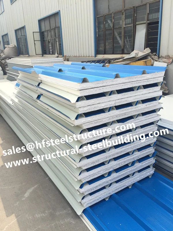 China manufacturer Pu cold room sandwich panel for container cold room ...