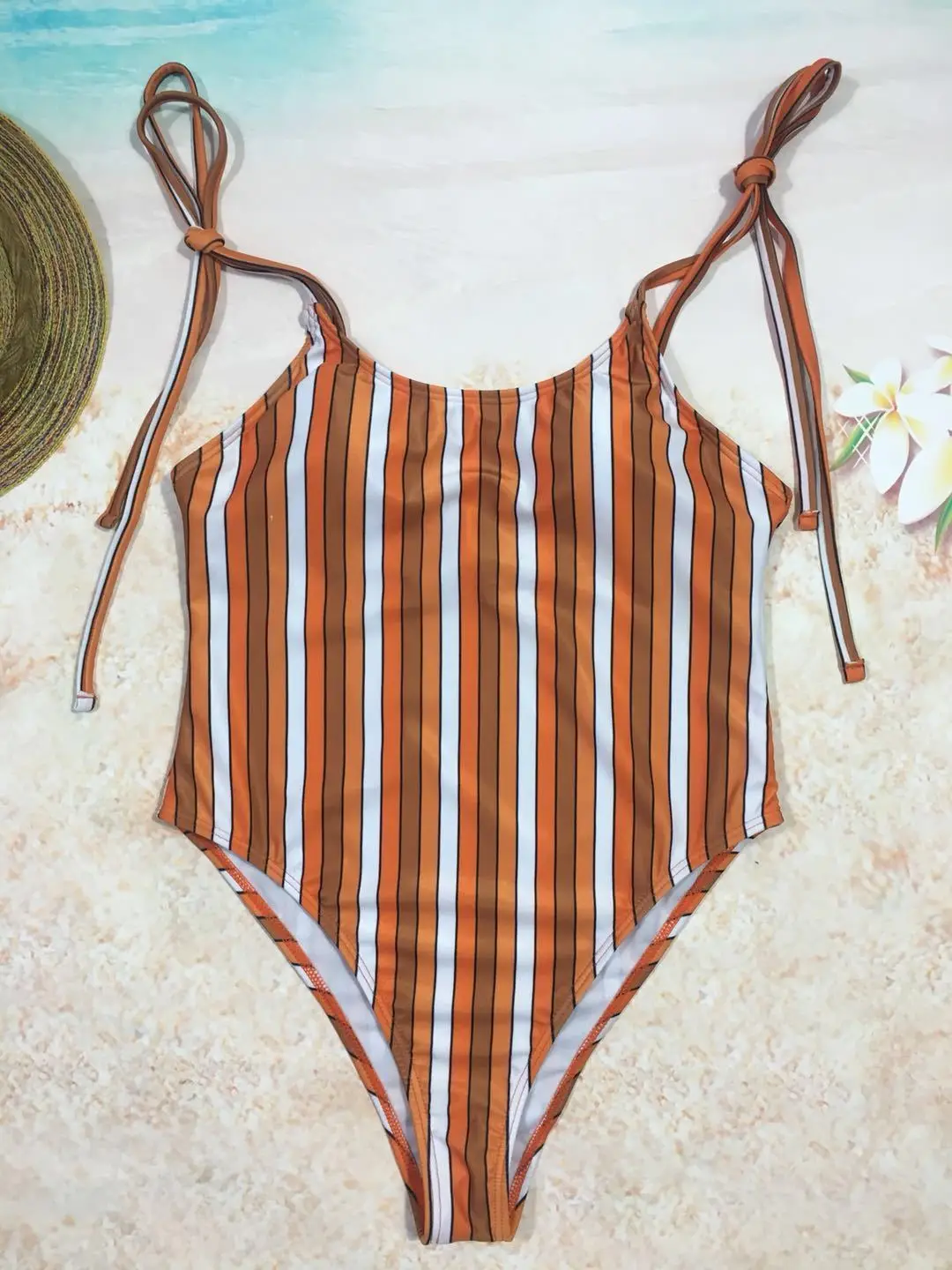 Womens One Piece Push Up Padded Monokini Beach Swimwear Leopard Floral ...