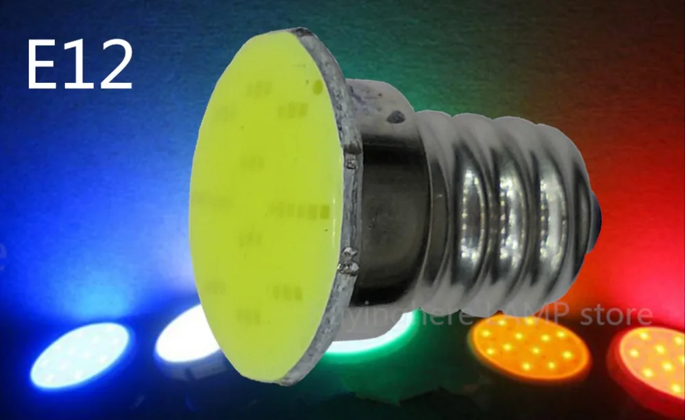 5 pcs E12 LED 12 v Indicador red light led 24 v azul Frigorífico luz ...