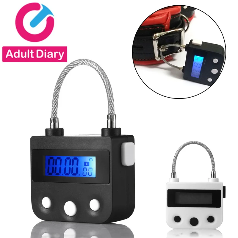 Adult Diary Electronics Timer Lock Chastity Electronic Locker Bondage ...