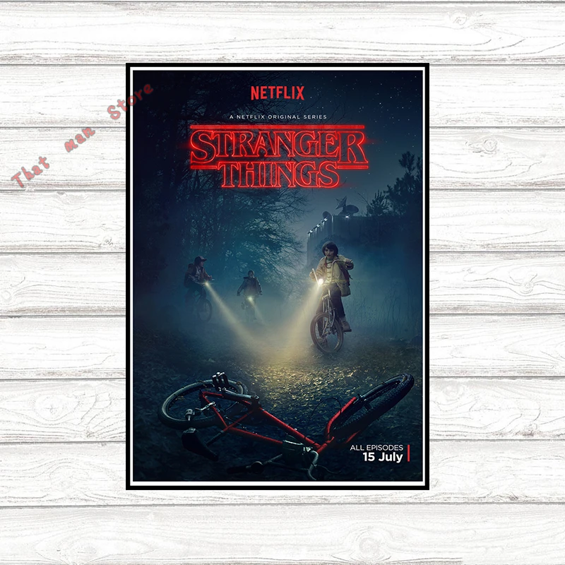 Season 2 Sci-Fi Stranger Things Horror coated paper Poster Decorative ...