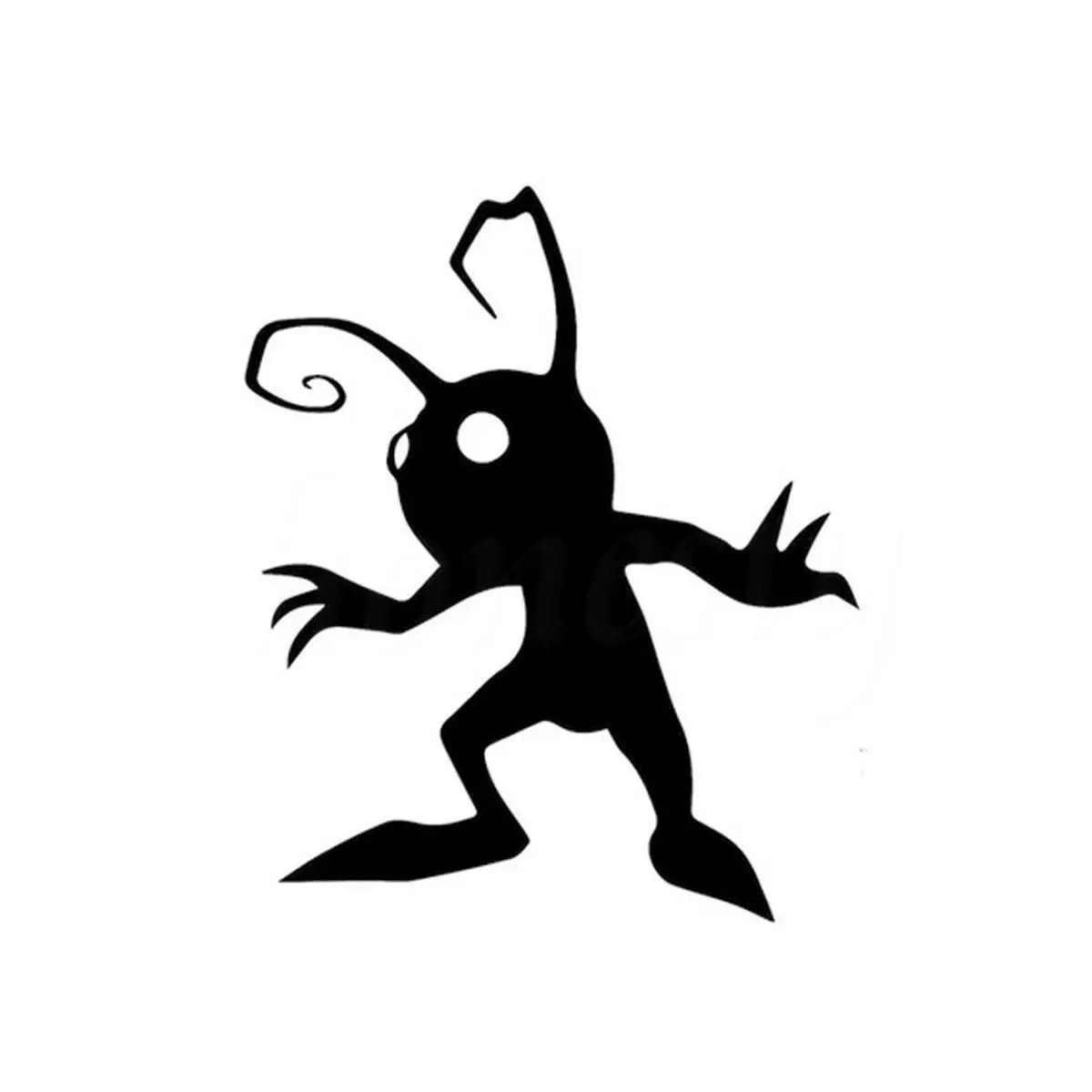 Kingdom Hearts Heartless Shadow Drawing