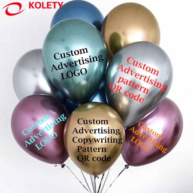 Globos de látex para publicidad personalizados de 100 Uds. De 12 ...