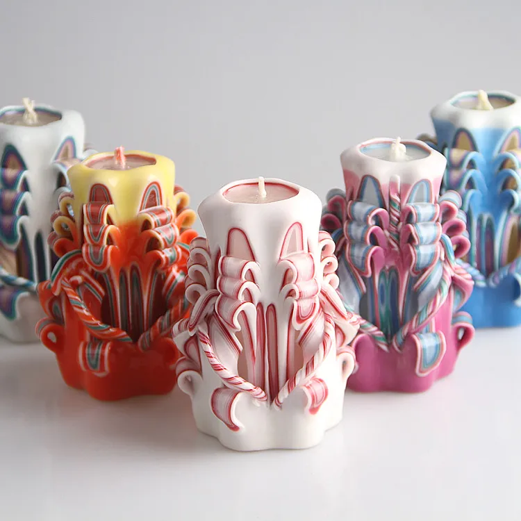 Luxury-decoration-married-romantic-Rainbow-Bridge-carved-Royal-candle-4 ...