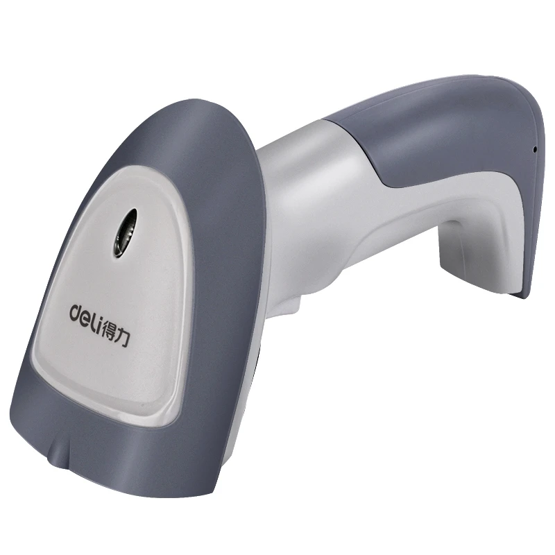 Deli 14880 wired 14881 wireless bar code scanner USB barcode scanner ...