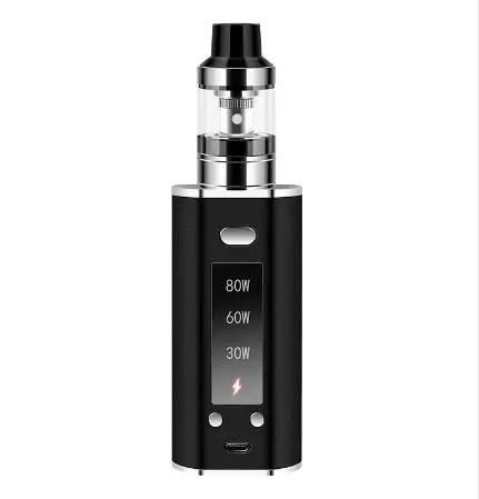 SUB TWO JSLD 80W Box Mod 2000Ah Build-in Battery With 2.5ml 0.5ohm Tank Huge Vapor Vaporizer Pen ...