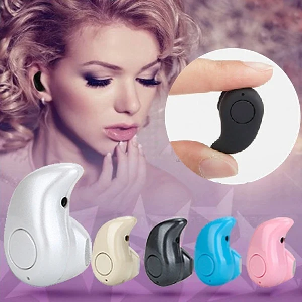 Ultra Smallest Wireless Invisible Bluetooth Mini Earphone Earbud Earset ...