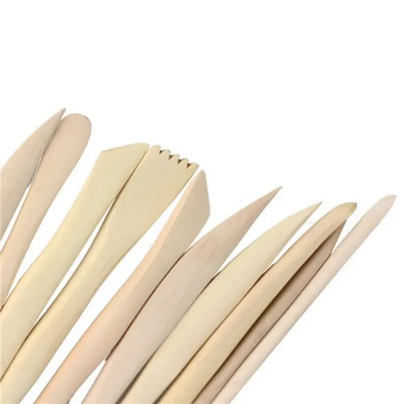 FS1 5 Fine Clay Clay Knife Pottery DIY Sculpture Tools 10 Sticks ...