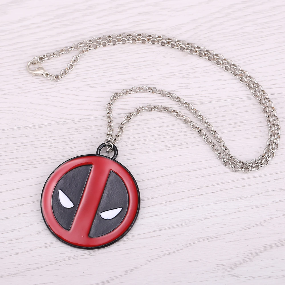 H&F movie jewellry Deadpool dead pool logo charms necklace Vintage ...