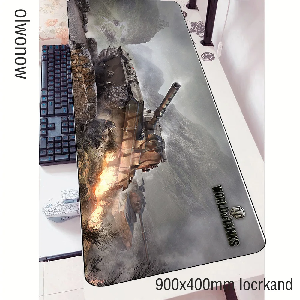 cheap world of tanks mouse pad 900x400x2mm pad mouse notbook computer ...