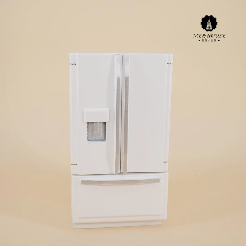 Casa de muñecas nevera miniatura cocina BJD muebles moderno Mini ...